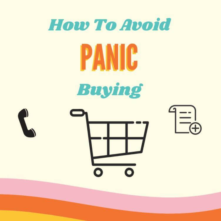 How to avoid panic buying during COVID-19